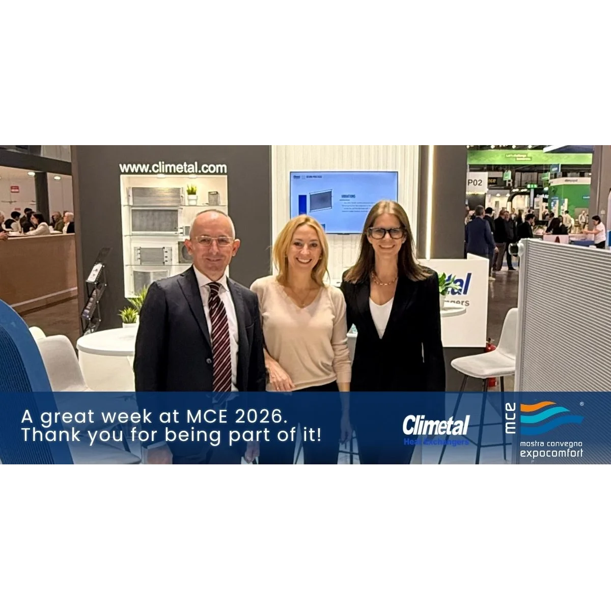 Climetal at MCE 2026 | Microchannel Heat Exchangers in Milan